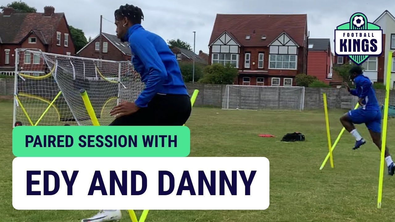 PAIRED SESSION WITH EDY AND DANNY | SO SHARP🔥 | FOOTBALL KINGS COACHING ...