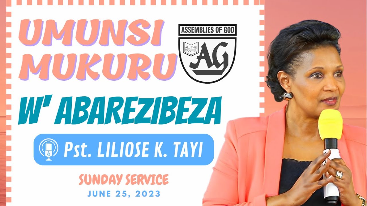 IJAMBO RYO K'UMUNSI W'ABAREZIBEZA (ABAMAMAN) | Pst. LILIOSE K. TAYI ...