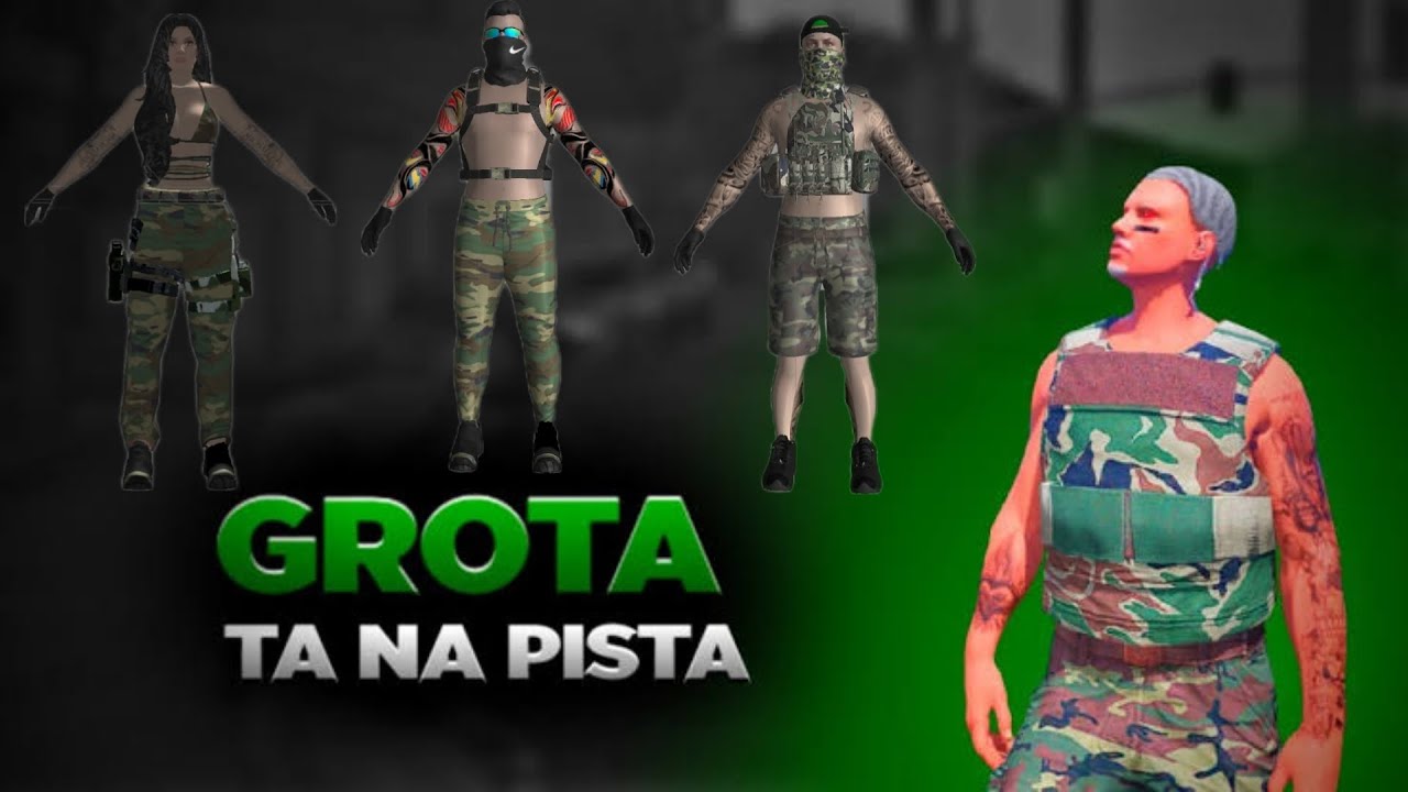 💚pack de skin da tropa da GROTA 🔥🔥🔥para GTA 💚 ANDROID}} PC - YouTube