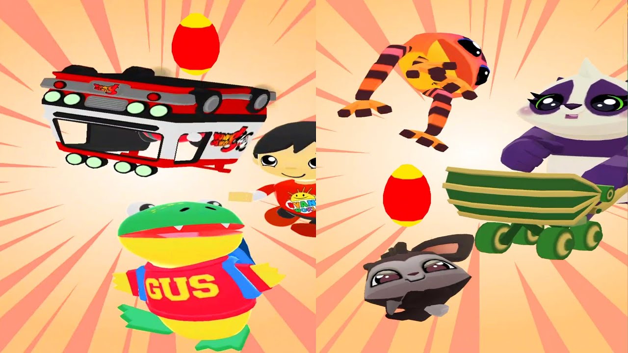 TAG WITH RYAN COMBO PANDA VAN WITH HERO COMBO AND DASH TAG BIXY IN ...