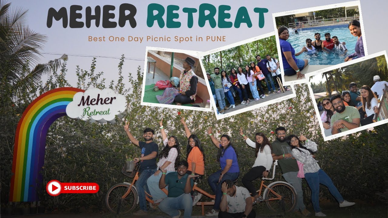 Meher Retreat - One Day Trip Near Pune | Meher Resort - YouTube