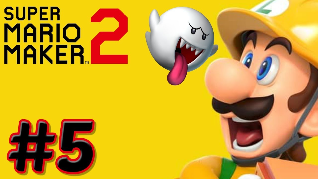 Super Mario Maker 2 Walkthrough #5 - YouTube