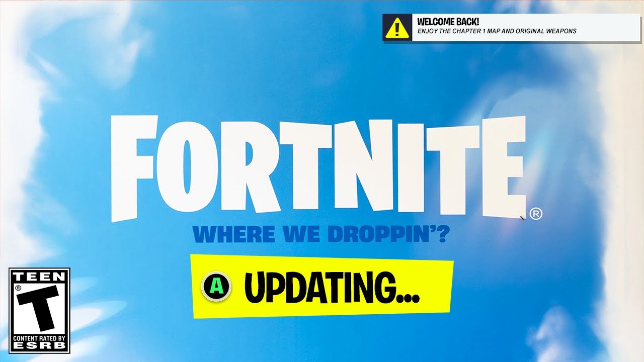 🔴 New CHAPTER 1 *UPDATE* in FORTNITE Soon! - YouTube