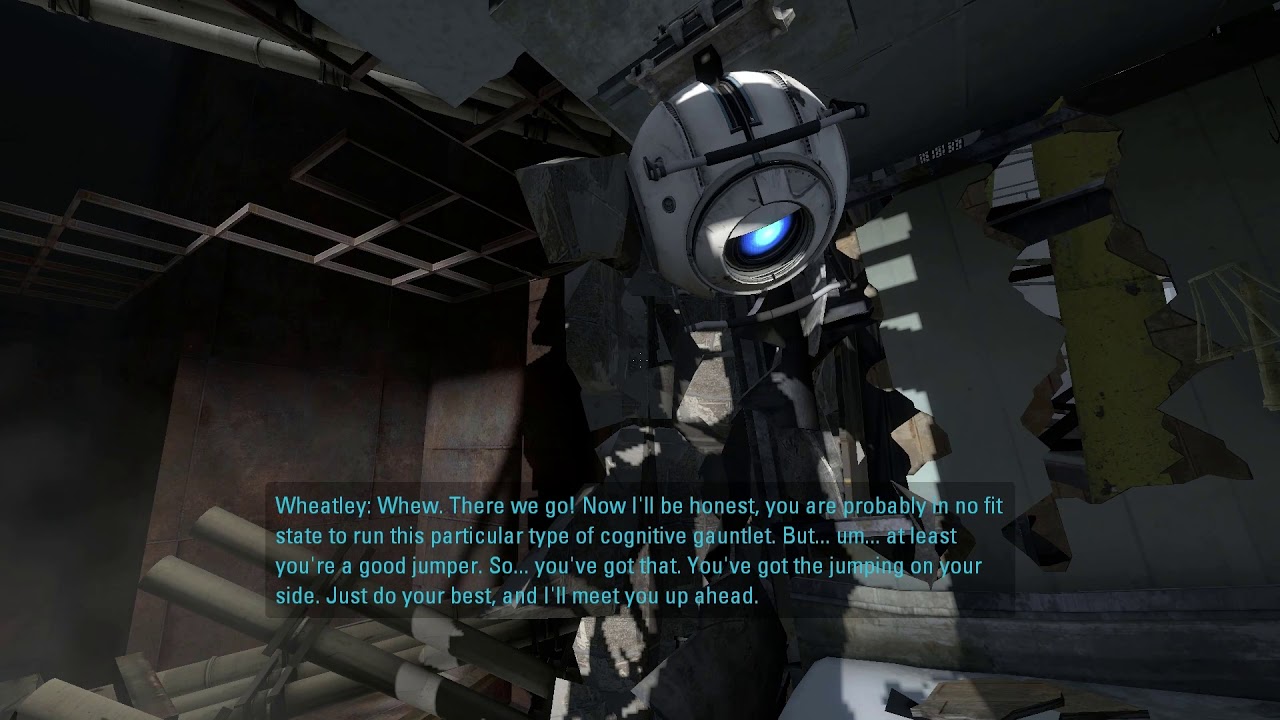 Portal 2 Chapter 1 The Courtesy Call - YouTube