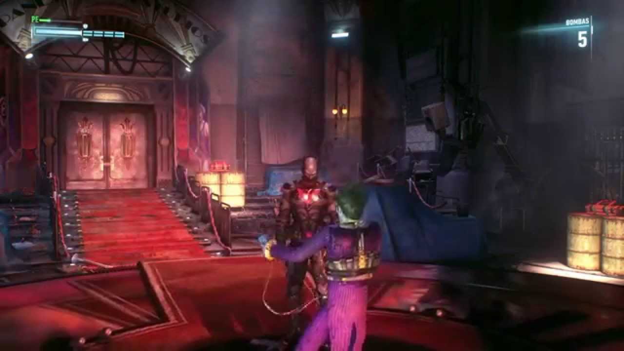 BATMAN™ ARKHAM KNIGHT (Escenario de Johnny Charisma) - YouTube