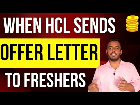 When HCL sends the offer letter | Why HCL is not sending the offer ...