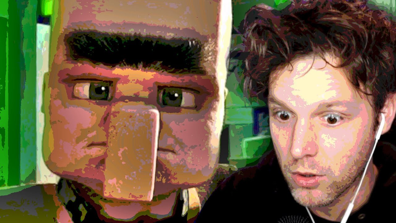 reacting to CURSED new minecraft movie trailer - YouTube