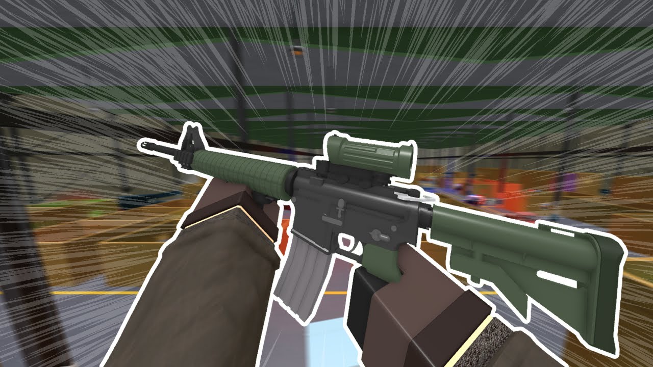 Using a CAF Military Loadout in Phantom Forces - YouTube