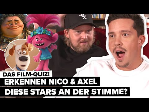 Ist das wirklich LENA?! Film-Quiz: Erkennen Nico Santos & Axel Stein Stars NUR an der Stimme?