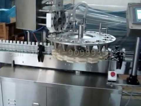 Rotary Dry Syrup Powder Filling Line - YouTube