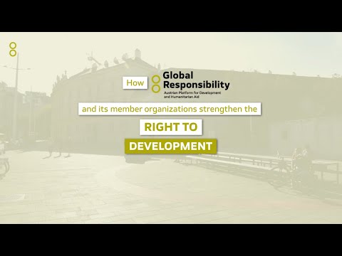 Right to development: how Global Responsibility & its member ...
