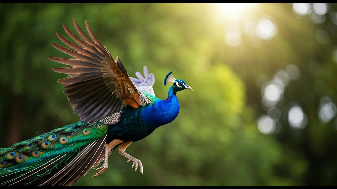 Peacock new video🦚Peacock channel🦚Peacock flying video - YouTube