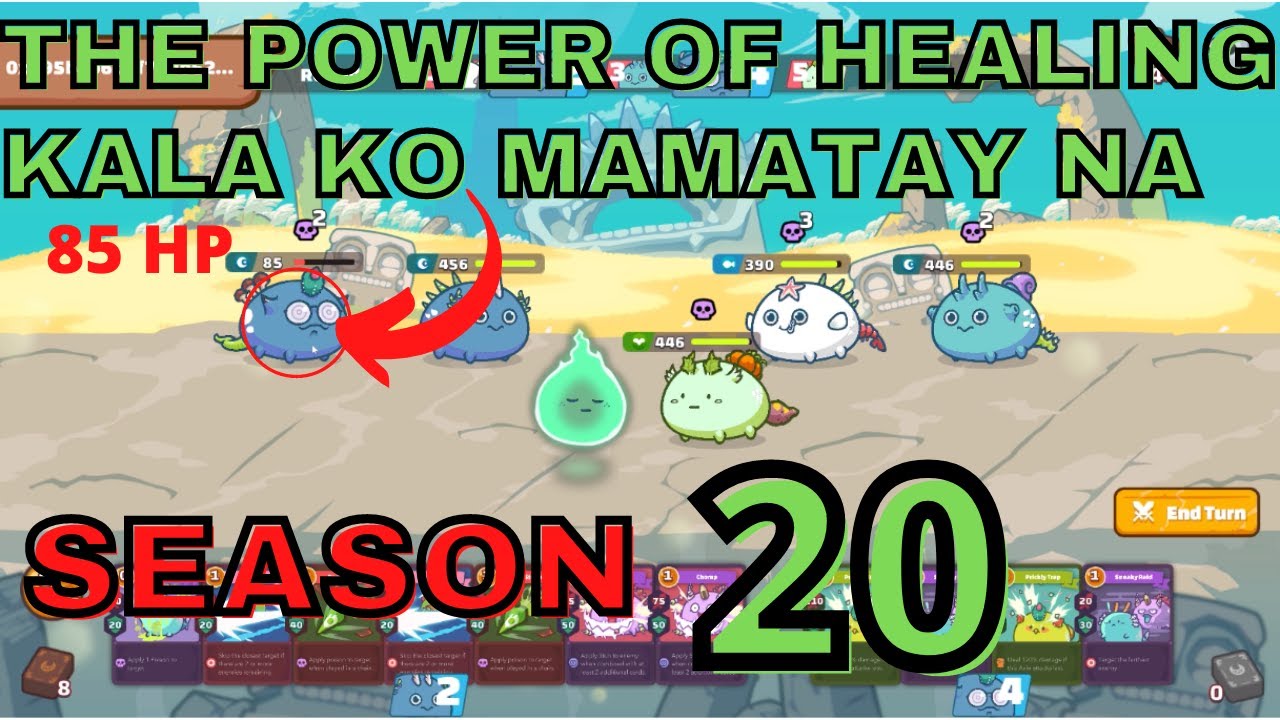 The Power Of Healing Jumping Lason Lineup Arena Gameplay | | Axie ...