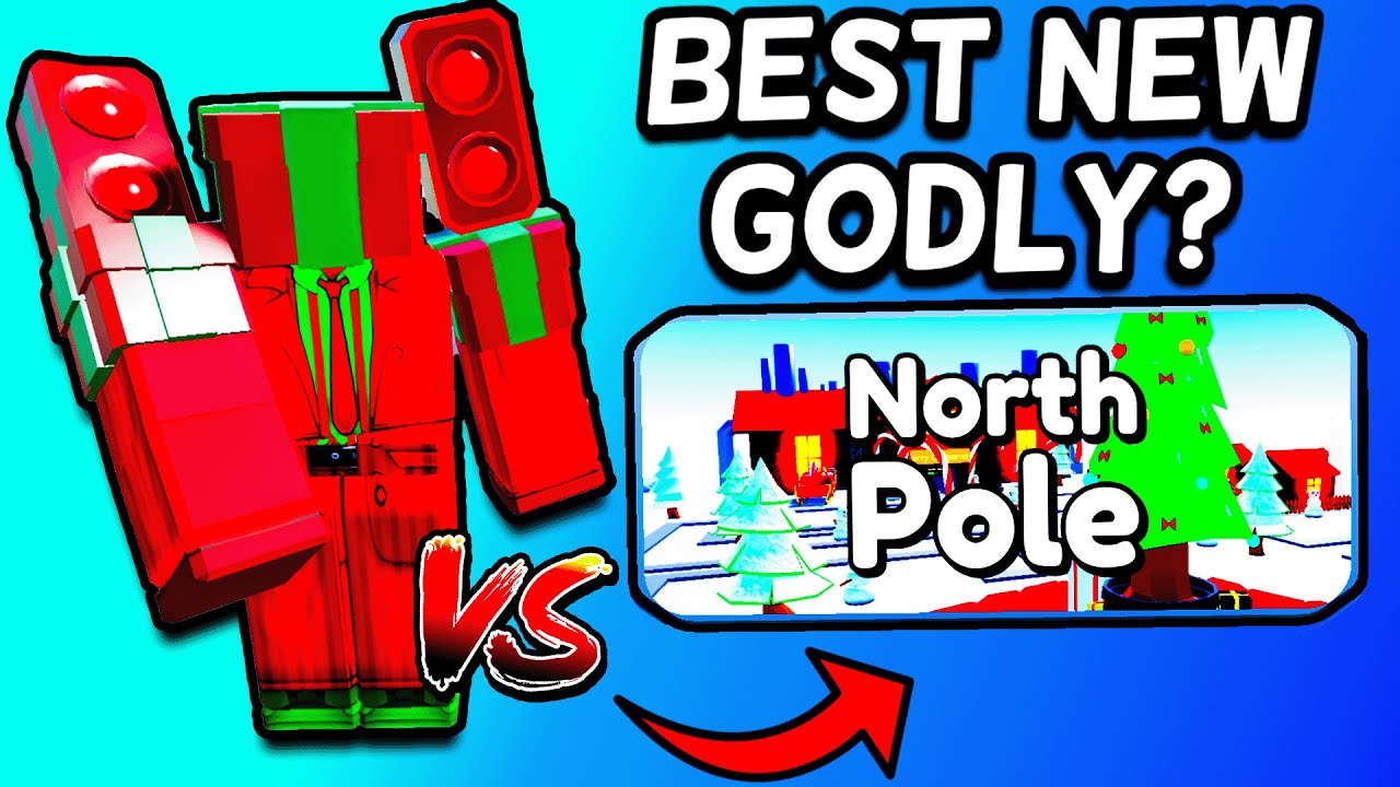 NEW GODLY TITAN vs NEW CHRISTMAS MAP?! (Toilet Tower Defense) - YouTube