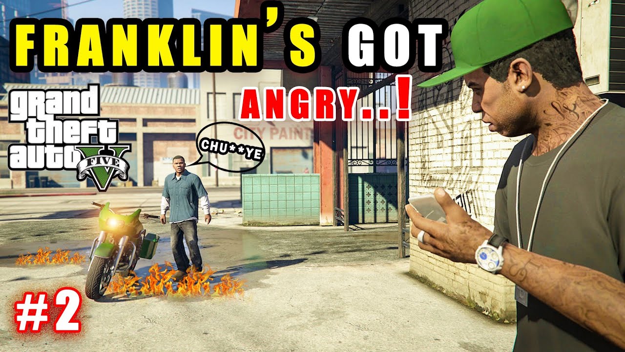 FRANKLIN'S GOT ANGRY 🤣 | GTA V GAMEPLAY - Gaming 01k - YouTube