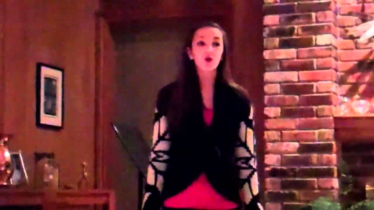 Caroline Sing at Master Class Jan 31 2011 - YouTube