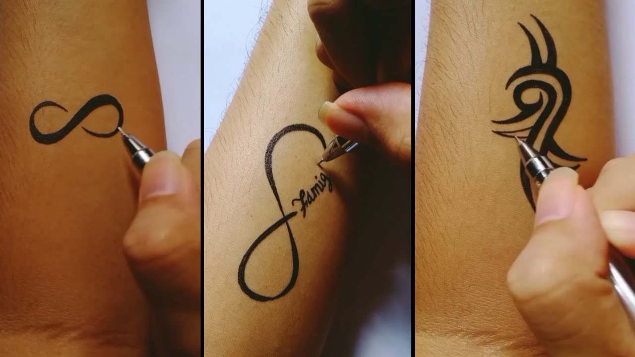 Tato Simple Tapi Keren Yang Wajib di Coba - YouTube