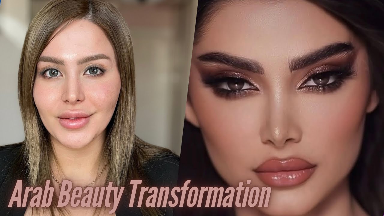 Arabic Glam Makeup Tutorial | Smokey Eyes & Bold Brows Tutorial! - YouTube