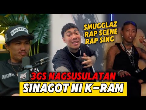 K-Ram sinagot ang isyu ng 3GS at Awit sinita yung rap sing ni Whamos ...