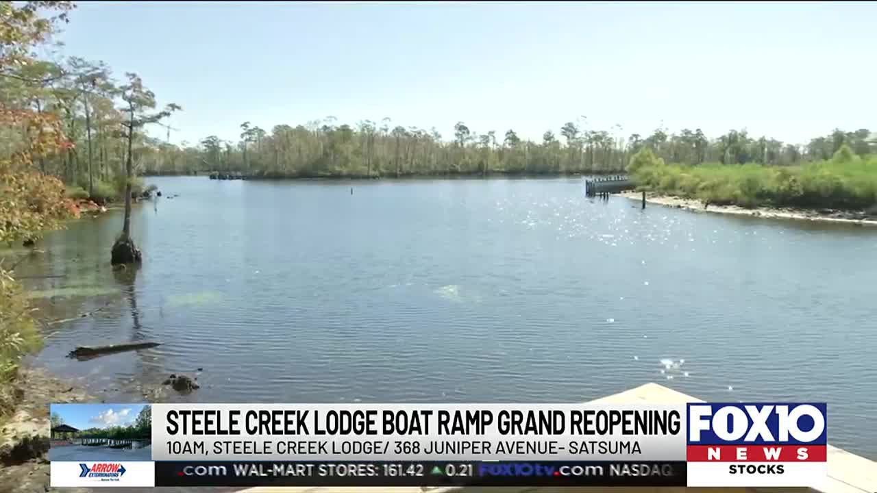 City of Satsuma unveils upgrades at Steele Creek Lodge and Park - YouTube