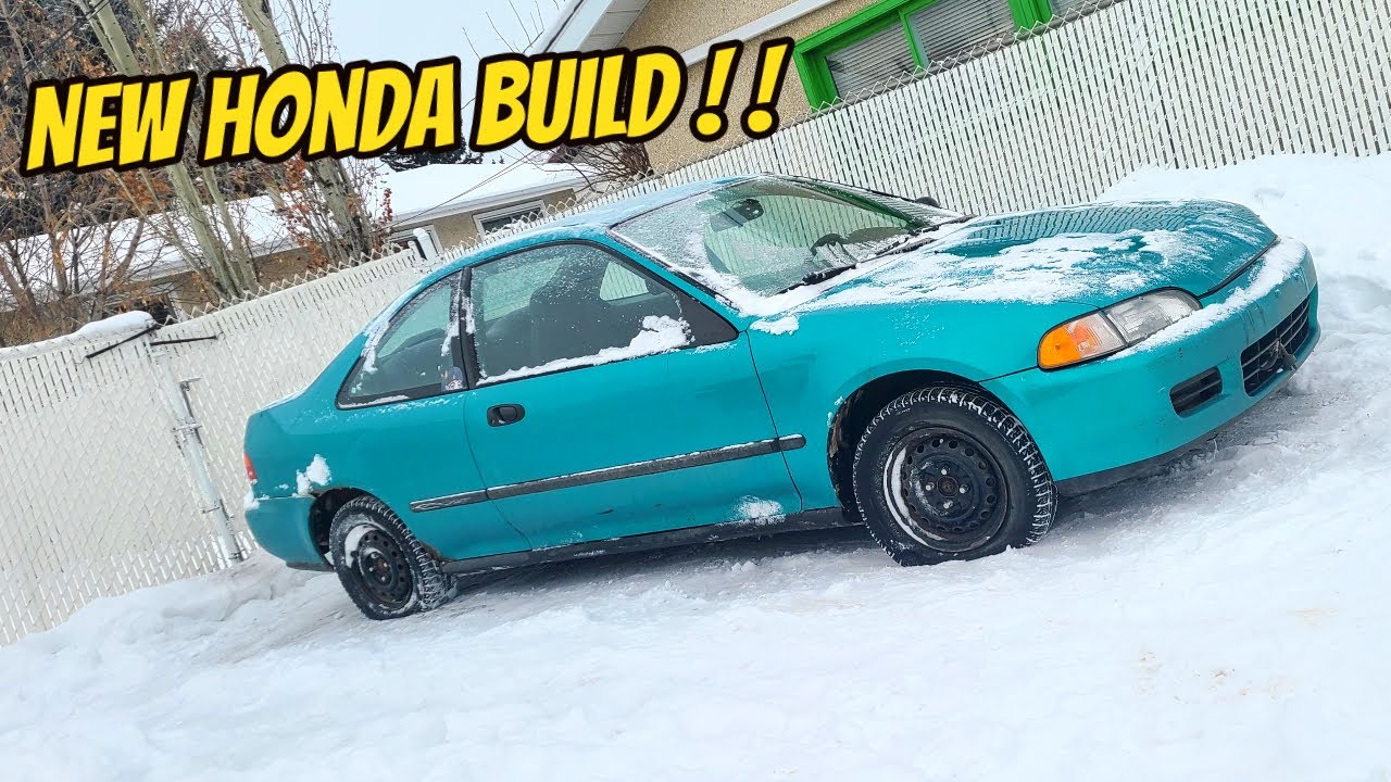 New Honda Civic Build! I Bought A $400 Civic That Immediately Blew Up ...