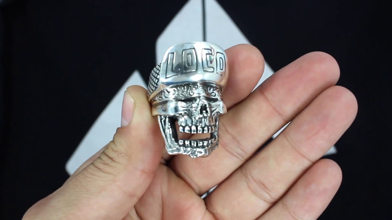 Loco Skull Ring | Han Cholo Jewelry | Precious Metals - YouTube