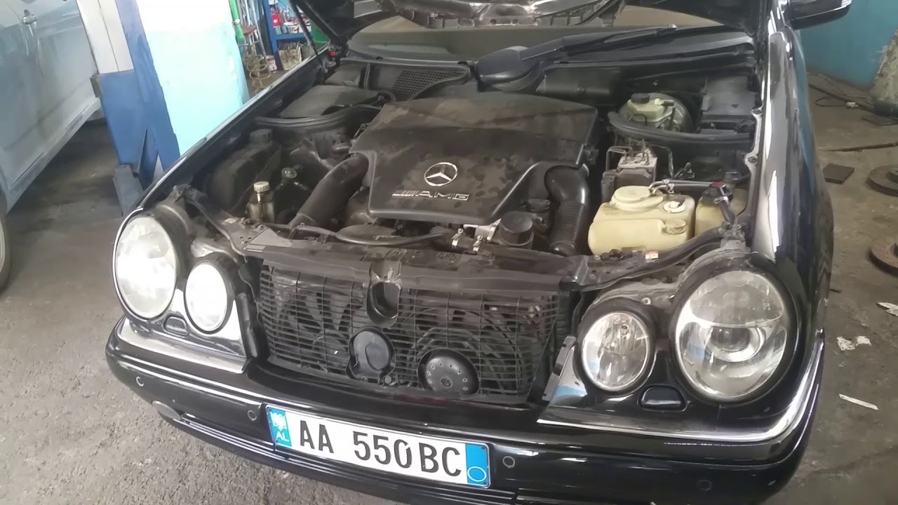 W210 E55 AMG M113 Engine - YouTube