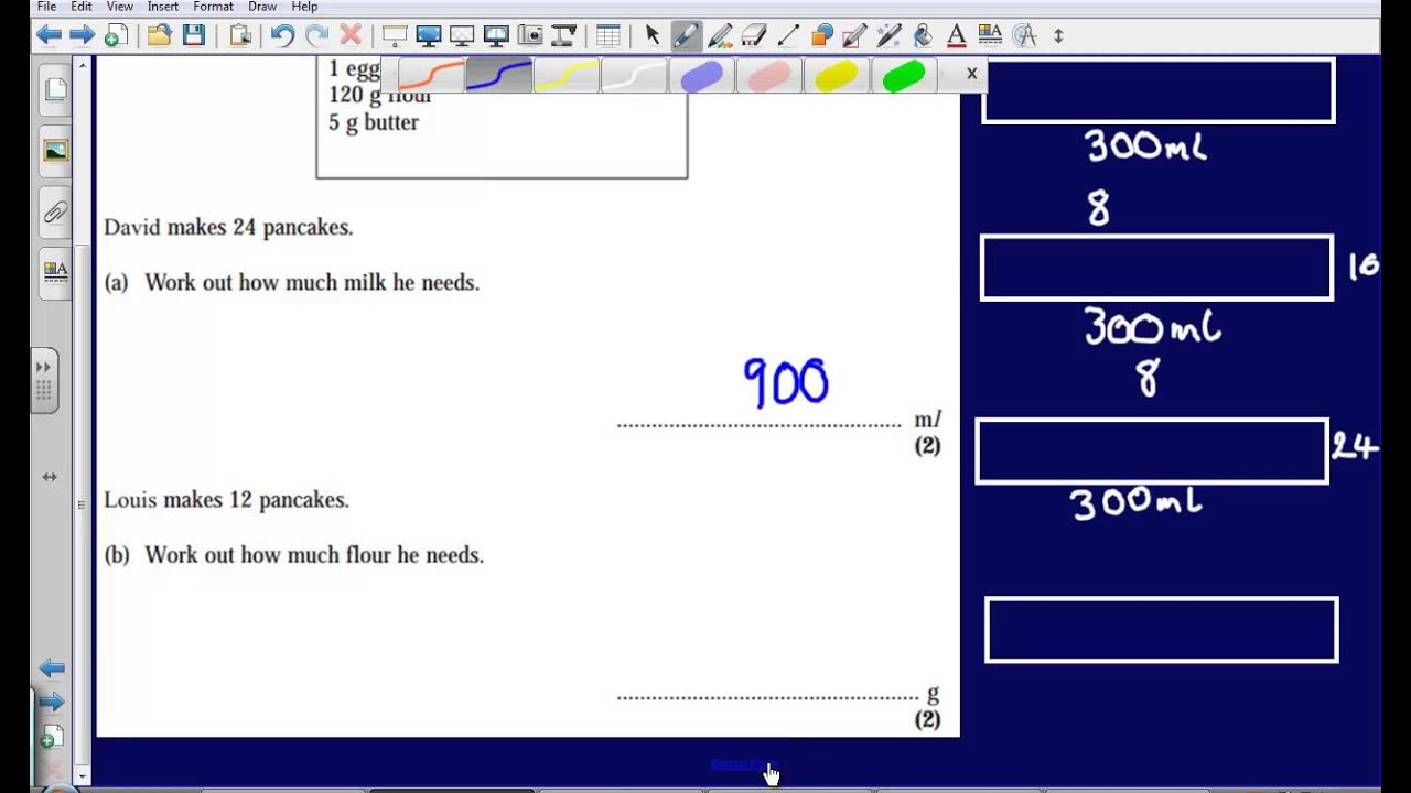 Recipes & Proportion (Edexcel GCSE Maths) - YouTube