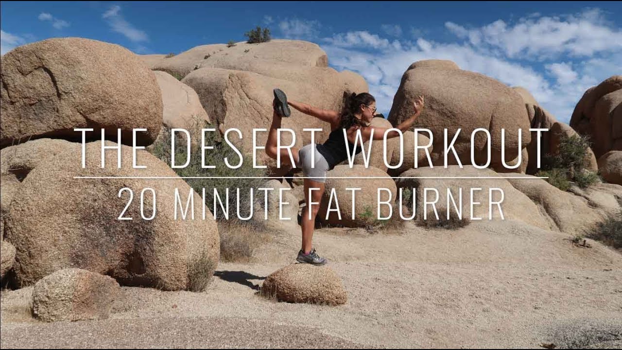 20 MINUTE FAT BURNER FULL BODY HIIT WORKOUT | THE DESERT WORKOUT - YouTube