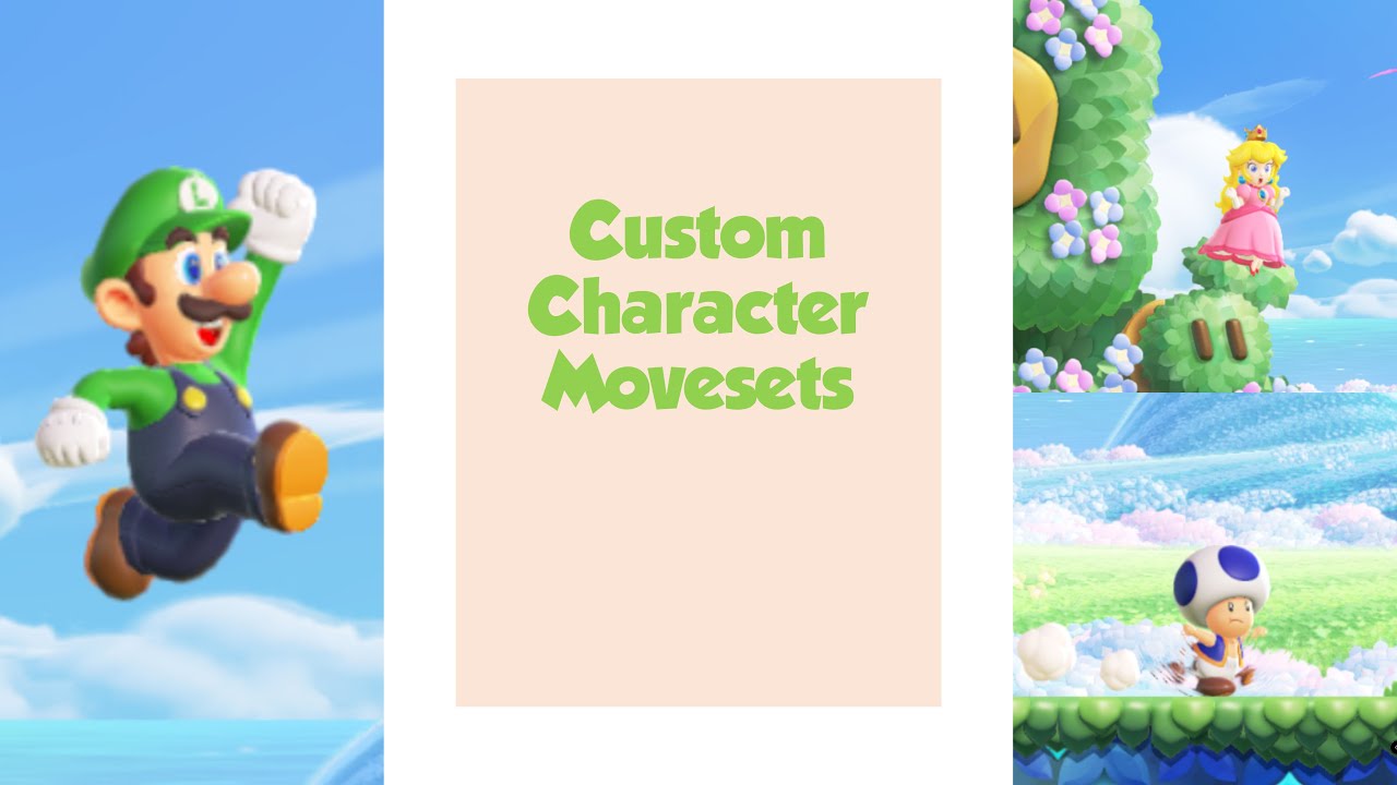 Custom Character Movesets (Mod by me) - YouTube