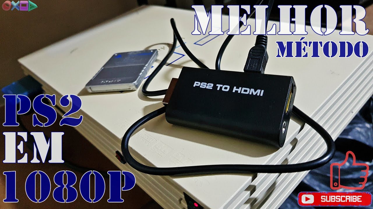 Rodando PS2 em Full HD usando PS2 TO HDMI - YouTube