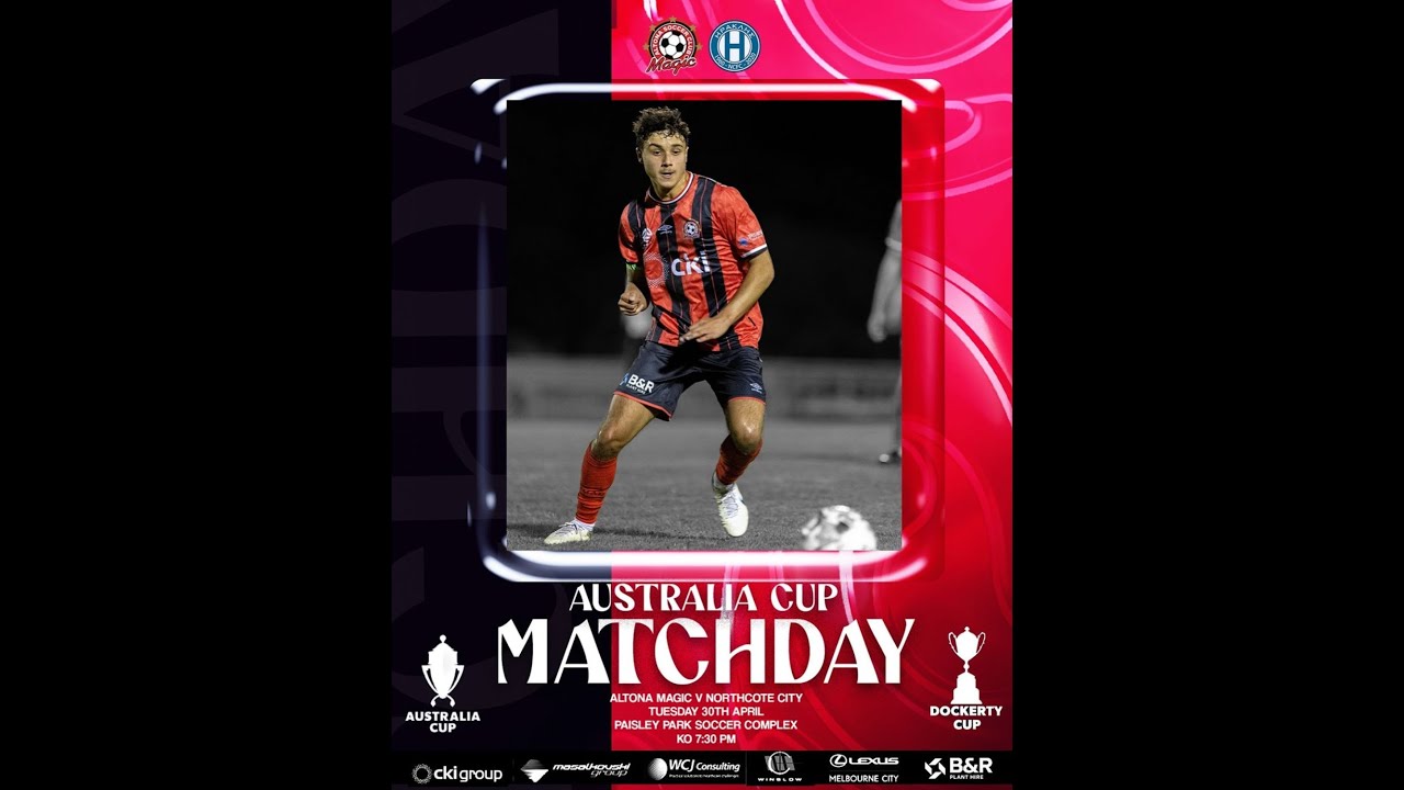 2024 Dockerty Cup Round 5 Altona Magic SC Vs Northcote City FC YouTube 2024-dockerty-cup-round-5-altona-magic-sc-vs-northcote-city-fc-youtube
