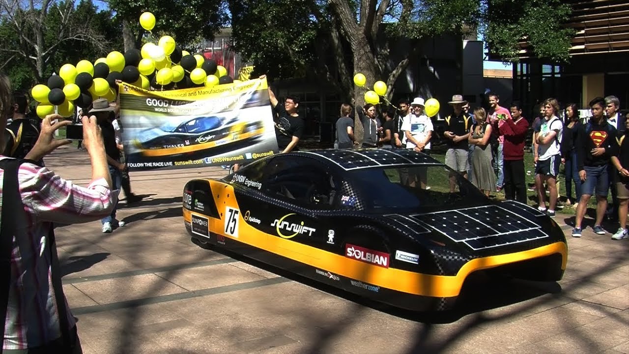 Sunswift's Australian Solar Car - YouTube
