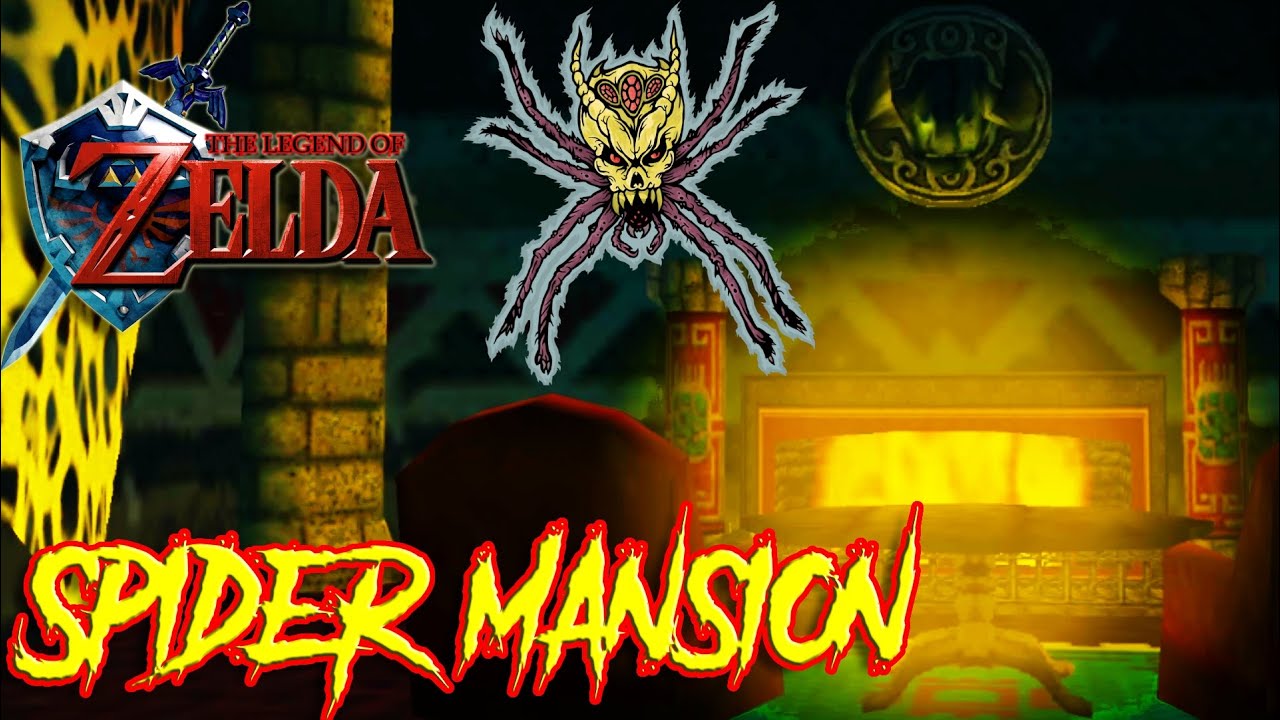 Zelda 64: Spider Mansion; Ocarina of Time Romhack/Mod - YouTube