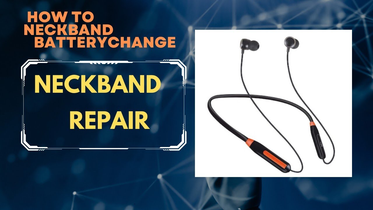 Neck band battery replacement | Neckband repaire | Neckband kaise khole ...