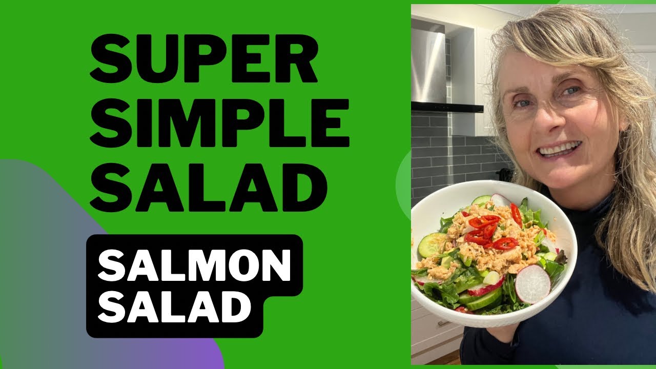 Super simple salad 🥗 - YouTube