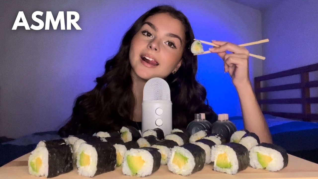 ASMR - DÉGUSTATION SUSHIS - YouTube