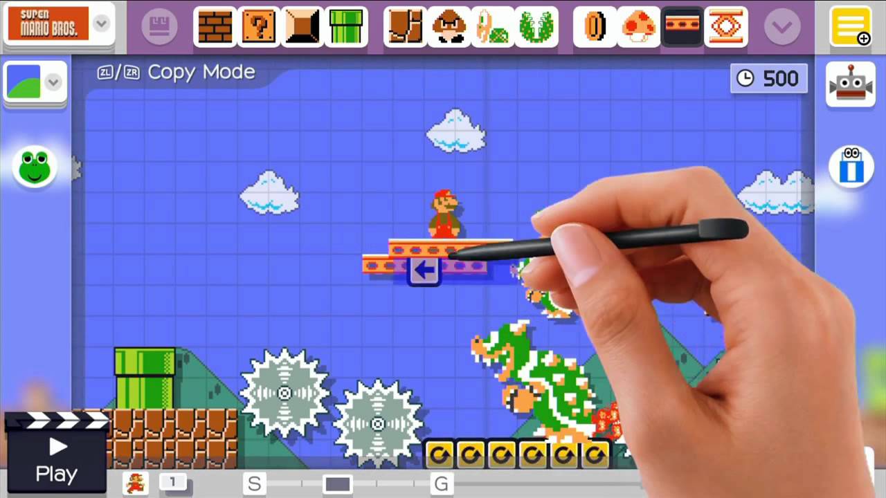 Super Mario Maker Nintendo WiiU commercial cm tvcm tv cm tvcf PL polish ...