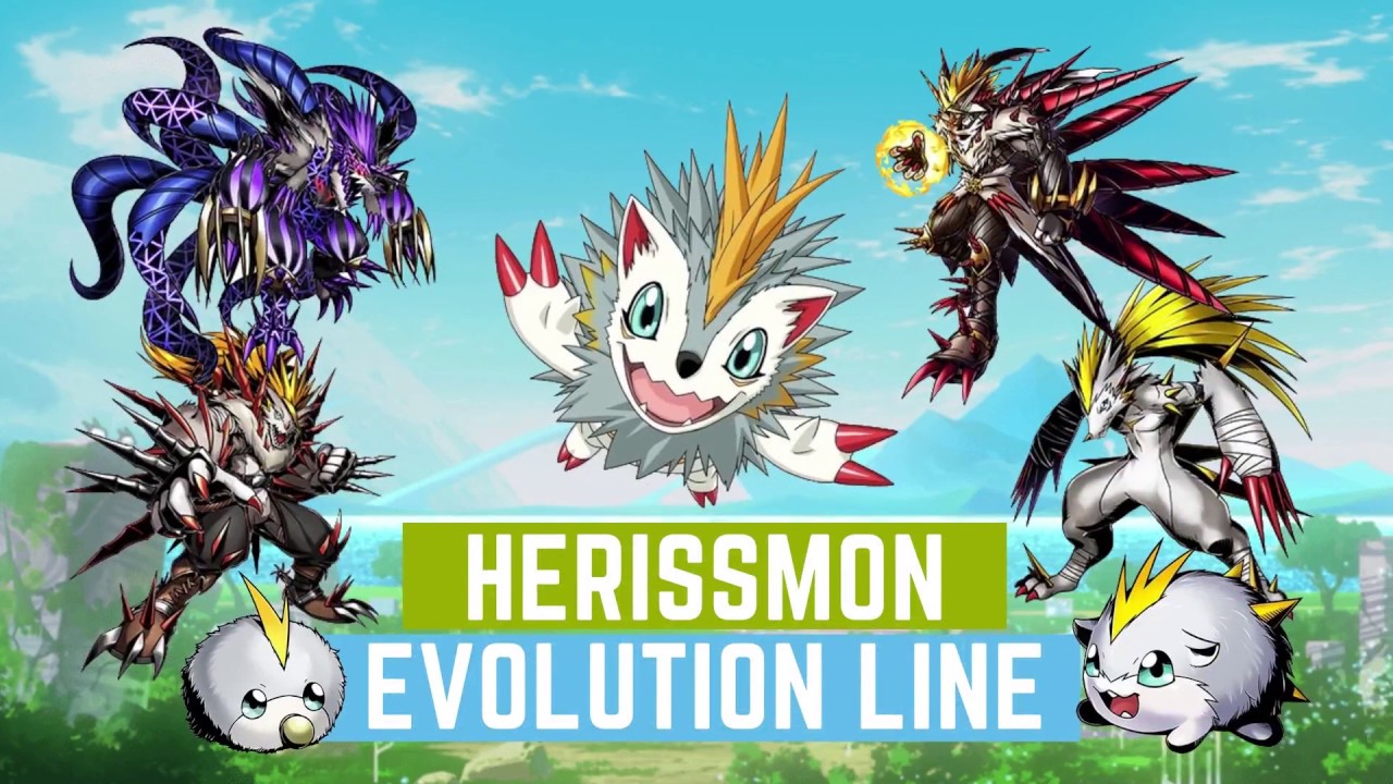 Herissmon: Digivolution Line Explained (Digimon Trivia) - YouTube