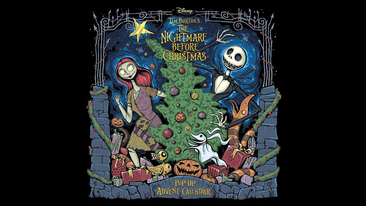 Nightmare Before Christmas Pop Up Advent Calendar with Tink - YouTube