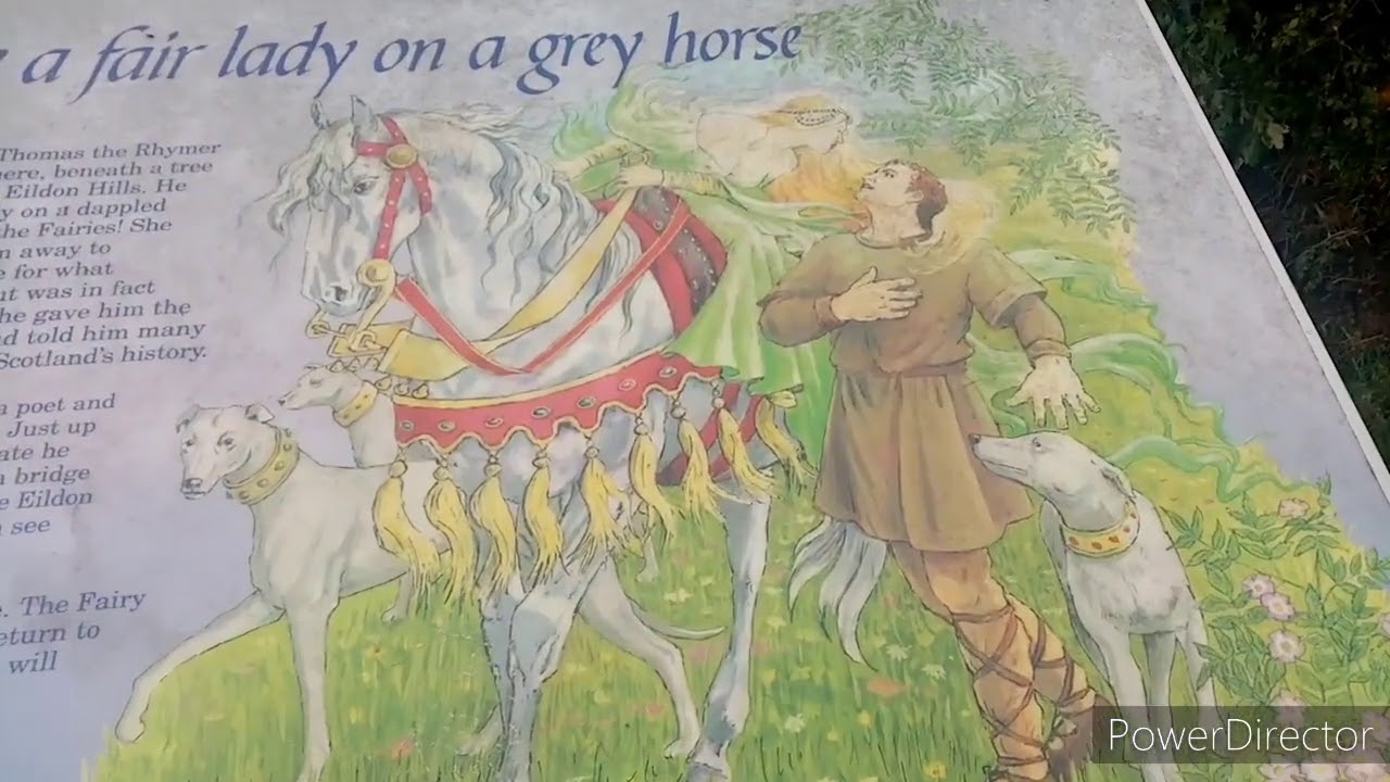 Thomas the Rhymer Stone - Eildon Hills, Trimontium, Melrose, Scotland ...