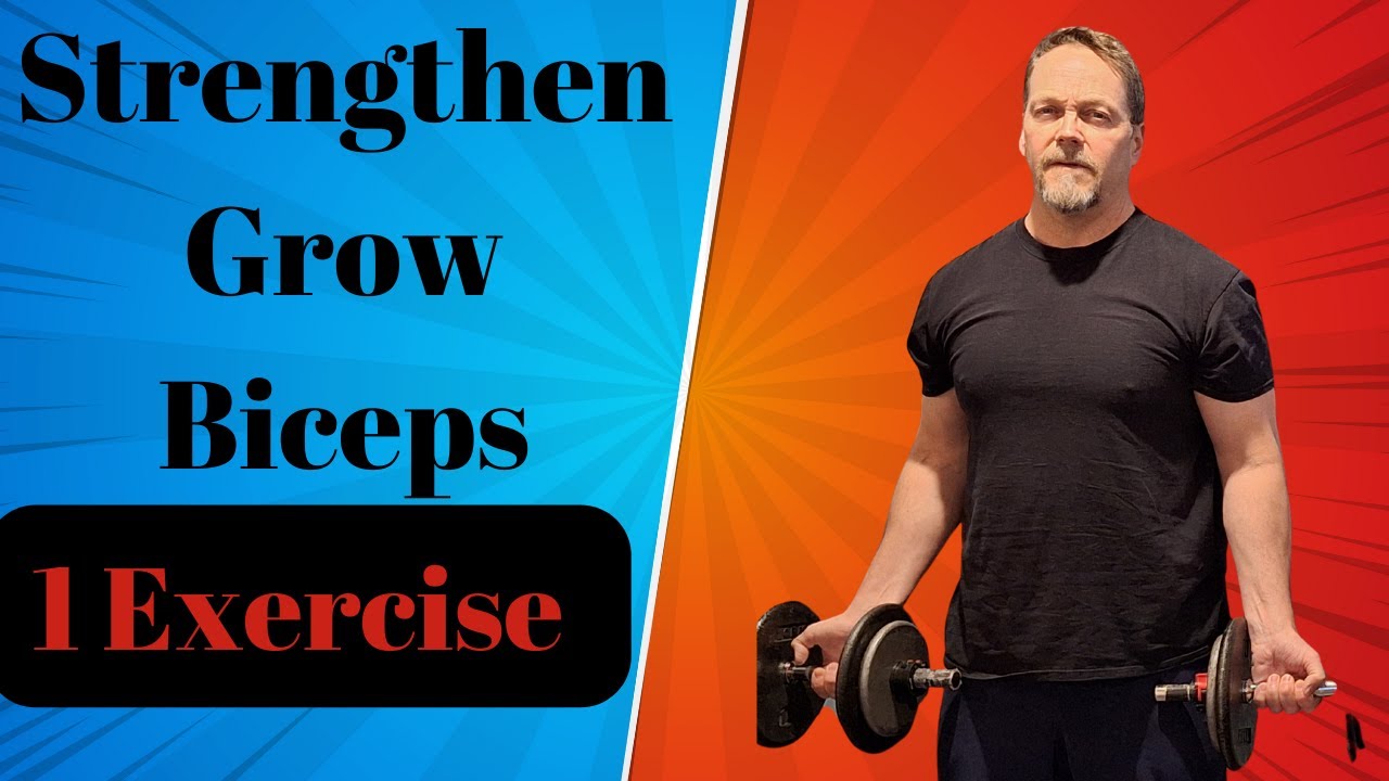 Grow Your Biceps with One Simple Exercise. 60 Yr Old Explains How Easy ...