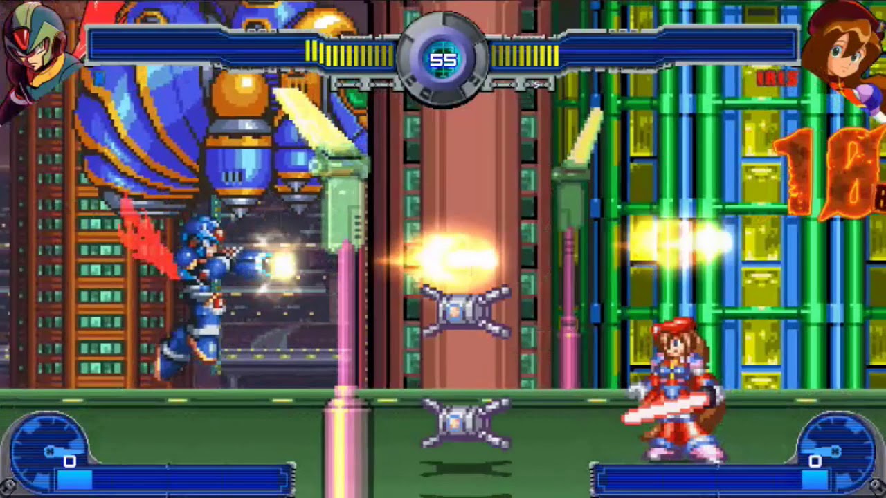 Mega Man X - Fighting Arena - X Command Mission PREVIEW #2 - YouTube