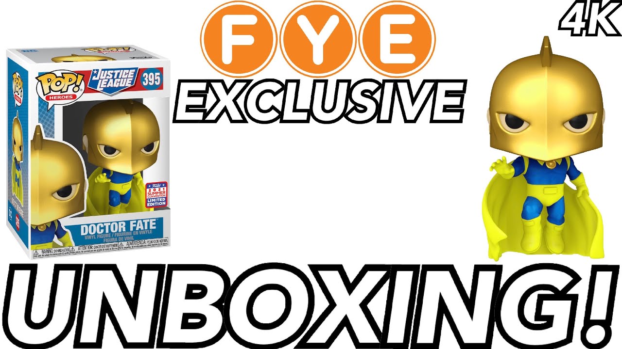 DOCTOR FATE Funko 2021 SCLE FYE Exclusive (Funko POP!) Unboxing and ...