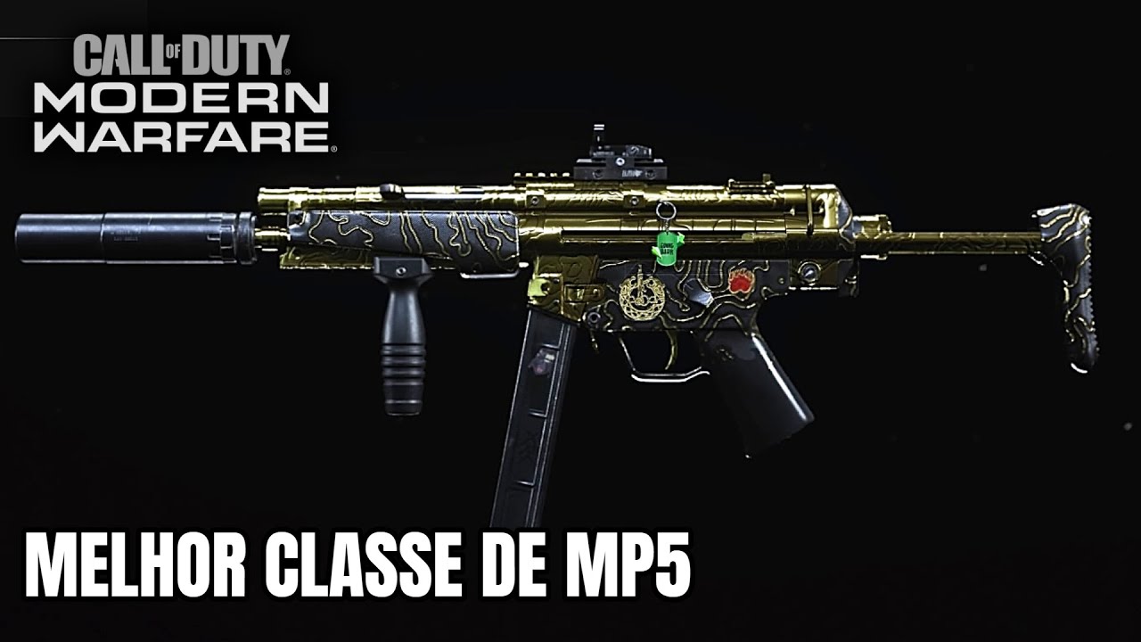 Call of Duty: Modern Warfare - MP5 Dourada (Melhor Classe De MP5) - YouTube