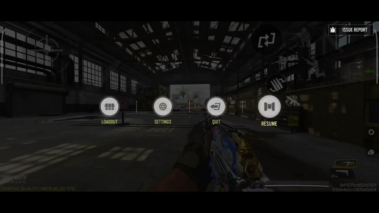 How to get rid of the giant crosshair in cod mobile - YouTube