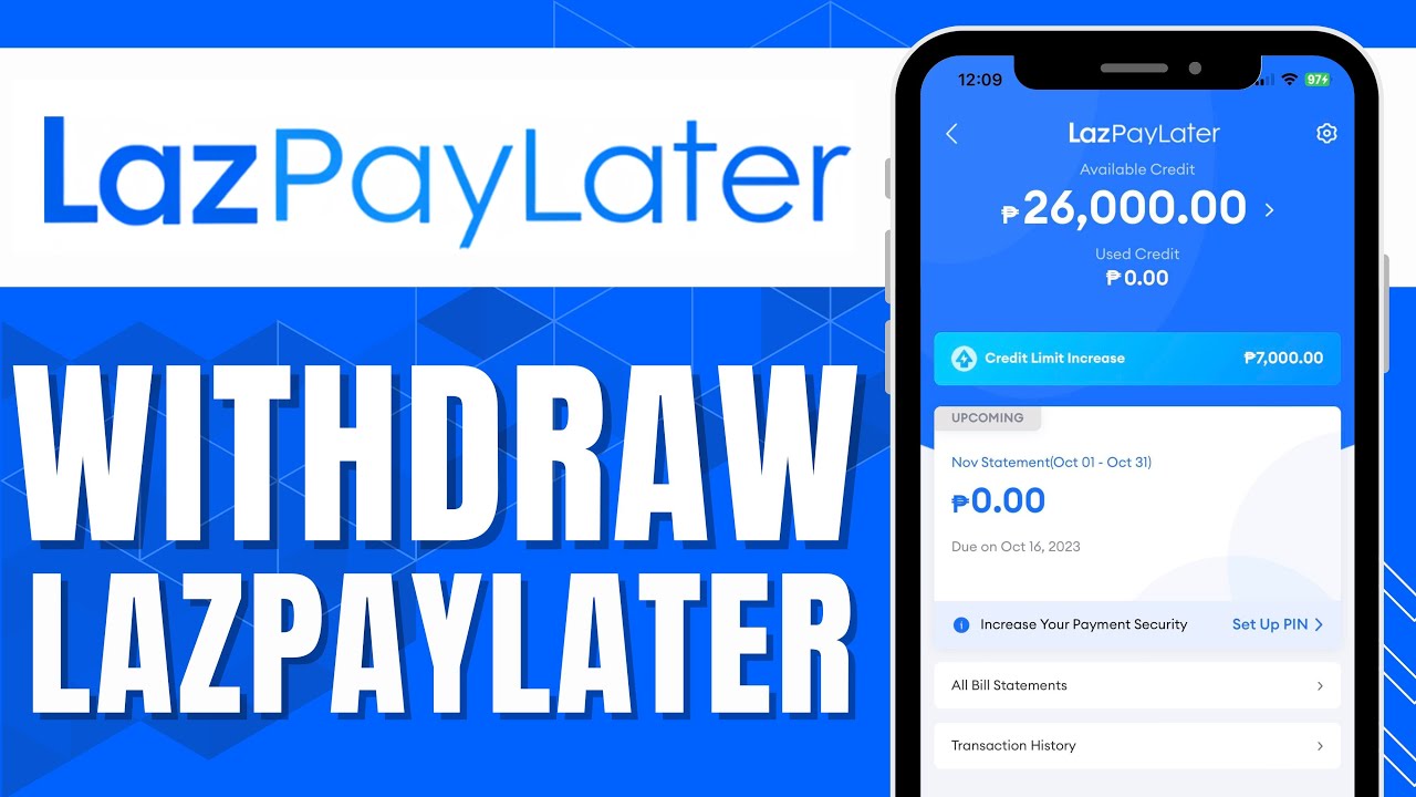 HOW TO WITHDRAW LAZPAYLATER - YouTube