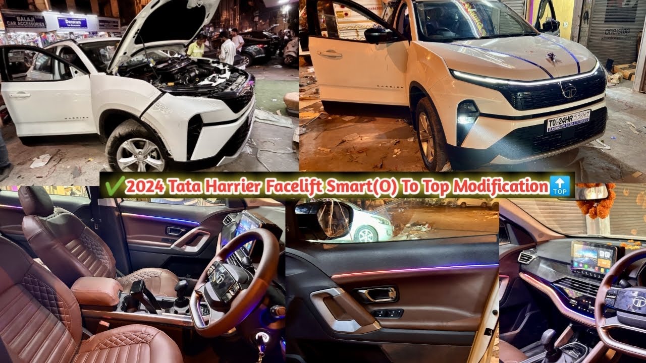 2024 Tata Harrier Facelift Smart(O) Modification Harrier Modified ...