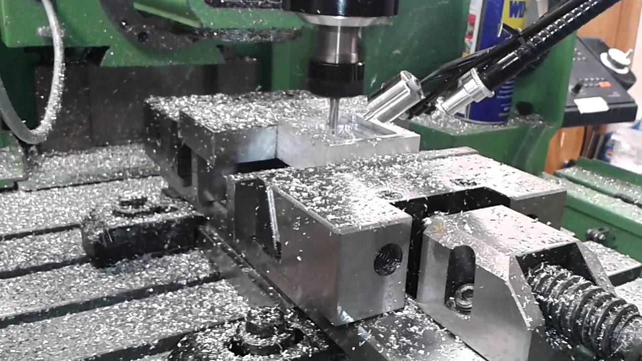 Homemade Minimum Quantity Lubrication system (MQL) - YouTube