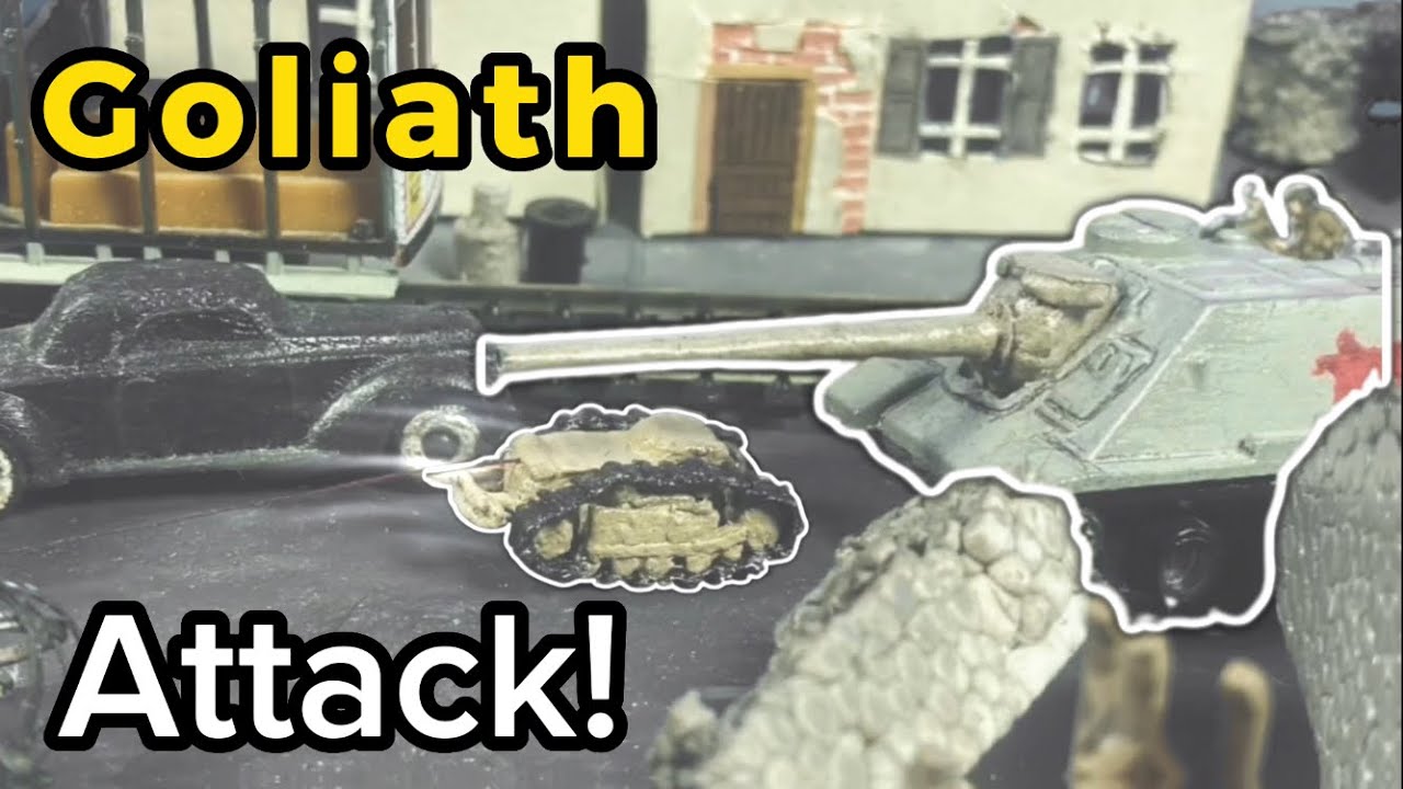 Goliath Anti-Tank Mine At Work | Stopmotion WW2 - YouTube